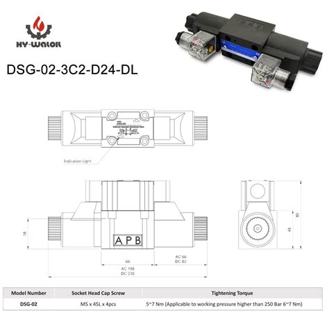 Dc24v 2 위치 유압 솔레노이드 방향 제어 밸브 의 고품질 Dc24v 2 위치 유압 솔레노이드 방향 제어 밸브