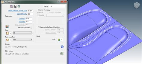 Inaccurate 3d Rest Boundary Powermill 2017 Autodesk Community