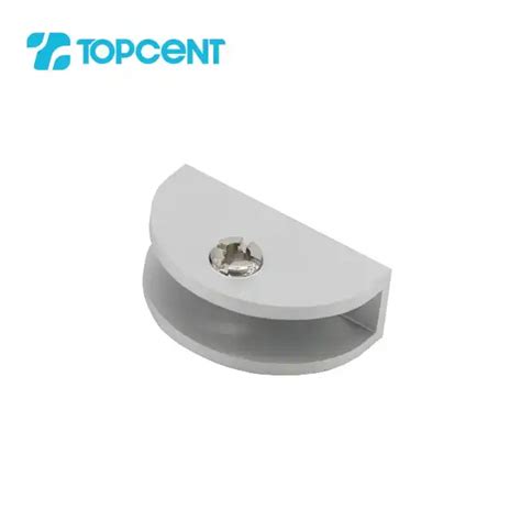 Topcent Glass Shelf Clamp Holder Holders Support Bracket Shelf Clip