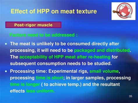 High Pressure Processing Of Fresh Meat —is It Worth It Ppt Download
