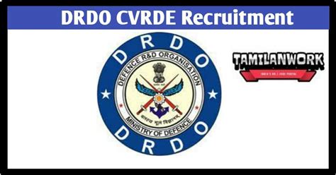 DRDO CVRDE Avadi Recruitment 2024 Apply 60 Apprentices Posts