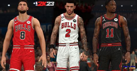 NBA 2K23 Chicago Bulls 22-23 Realistic Jersey Pack by Pinoy21