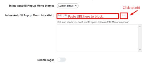 Ability To Disable Browser Extension On Specific Websitepage Feature Requests Enpass