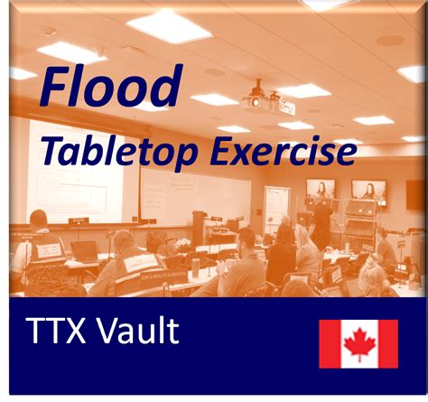 Flood Tabletop Exercise Ttx Vault Canada