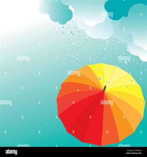 Umbrellas Vector Illustration Stock Vector Image And Art Alamy