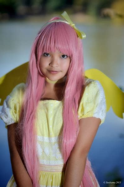488641 Cosplay Derpibooru Import Fluttershy Human Irl Irl Human