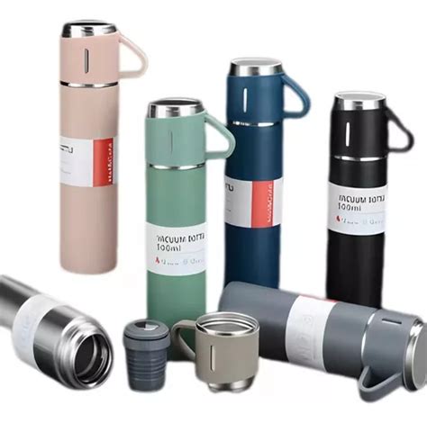 Garrafa Termica Camping Vacuum ml Xícaras Caneca Café MercadoLivre