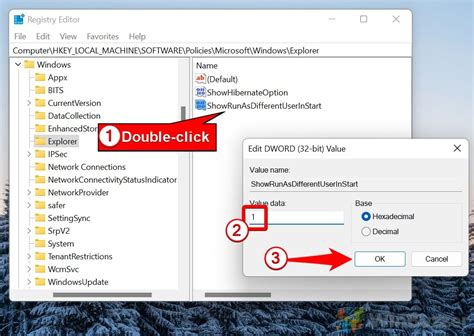How To Add Run As Different User To Start Menu In Windows 11 Or Windows 10 Winbuzzer