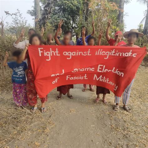 ကလေးမြို့ ပင်မသပိတ် အင်အားစုများ စစ်အာဏာရှင် တော်လှန်ရေး ဆန္ဒပြ Khit