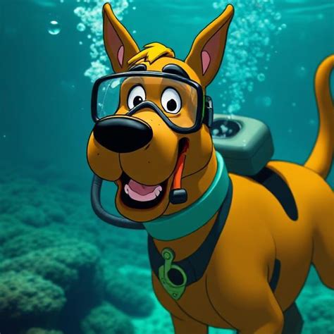 Scooby Doo Scuba Diving By Meteorite36 On Deviantart