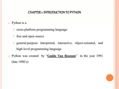 Python Course For Beginners Pptx