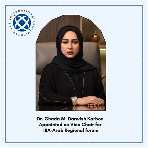 Dr Ghada M Darwish Karbon Law Firm On Linkedin Gmdlaw Iba Arf