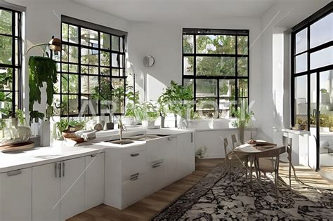 تصميم داخلي حديث لمطبخ عصري، تصاميم وديكورات داخلية ، تصميم معماري