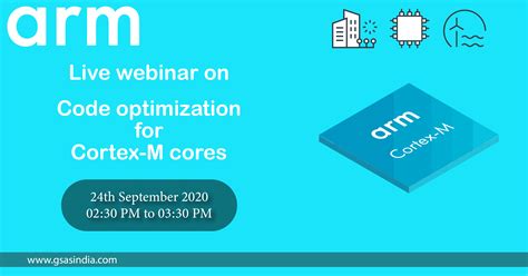 Generating The Most Optimized Code For Cortex M Enabled Processor Cores GSAS Micro Systems