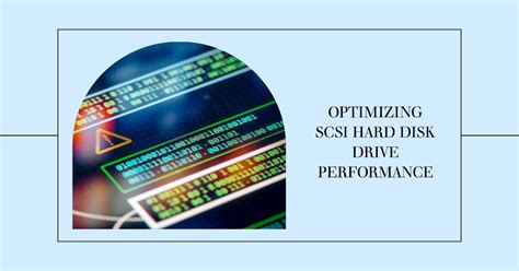 Optimising SCSI Hard Disk Drive Performance SCSI SAS SSD Hard Disk Drives Cables