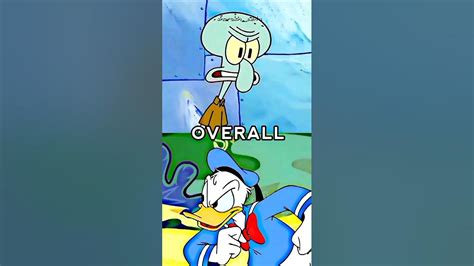 Donald Duck Vs Squidward Youtube
