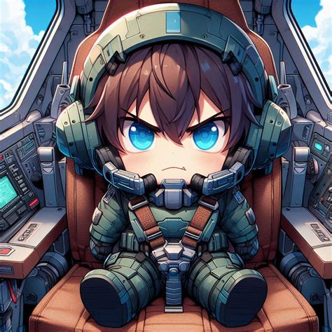 Cranky Chibi Pilot By Beophel On Deviantart