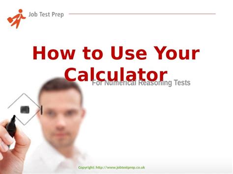 Pptx How To Use Your Calculator In Numerical Reasoning Tests