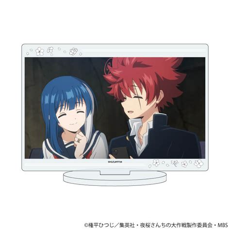 アクリルスタンド「夜桜さんちの大作戦」02朝野太陽＆夜桜六美場面写イラスト｜アニメ・コラボグッズの通販ならeeo Store（イーオストア）