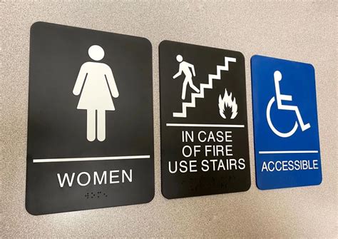 Design Guidelines For Effective Ada Compliant Signs