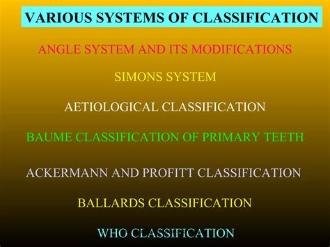 Classification Ppt