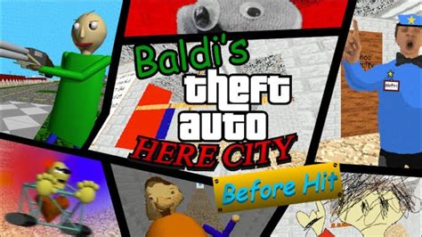 Baldi Theft Auto Baldibasics Youtube