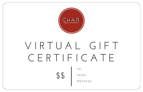char virtual t card 4top hospitality