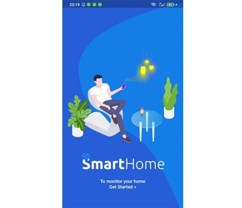 an iot smart home app using flutter