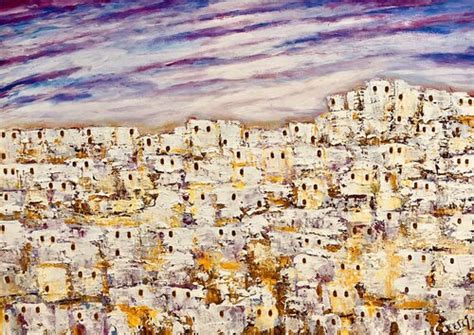 I Sassi Di Matera By Cesare Papiccio 2023 Painting Acrylic On