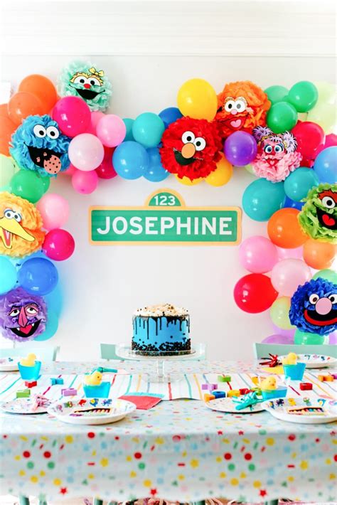 Sesame Street Birthday Party By Jessica Grant