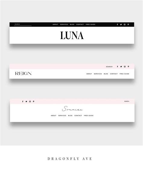 DIVI Global Header Bundle Header Global Header Design