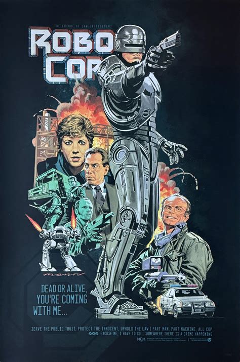 Robocop Alternative Movie Poster Paul Verhoeven Paul Mann