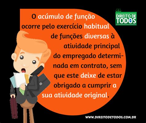 Acúmulo De Função Guia Completo Direito De Todos