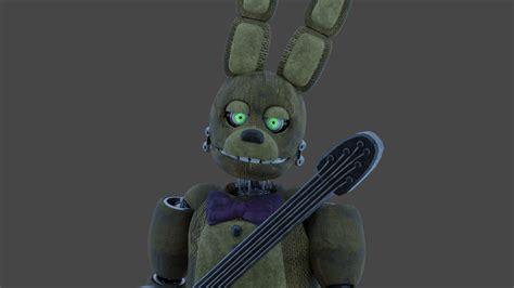 Blender Fnaf Springbonnie Retex By Springleo1983 On Deviantart