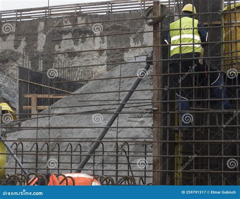 Safety Of Construction Workers On The Construction Site Stock Image Image Of Company