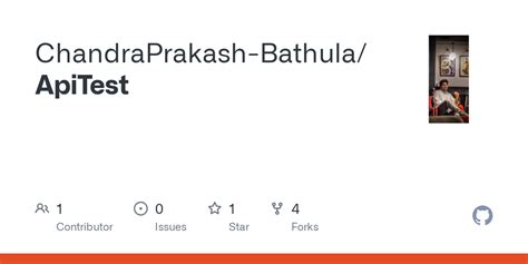 GitHub ChandraPrakash Bathula ApiTest