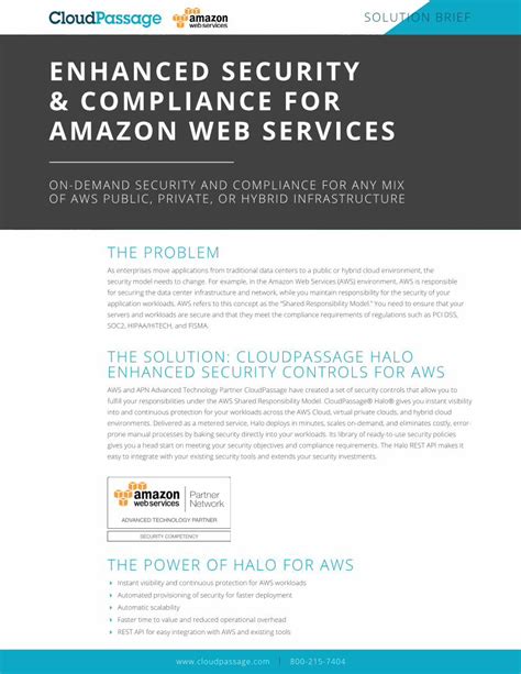 Pdf Enhanced Security And Compliance For Amazon Web Services · Servers