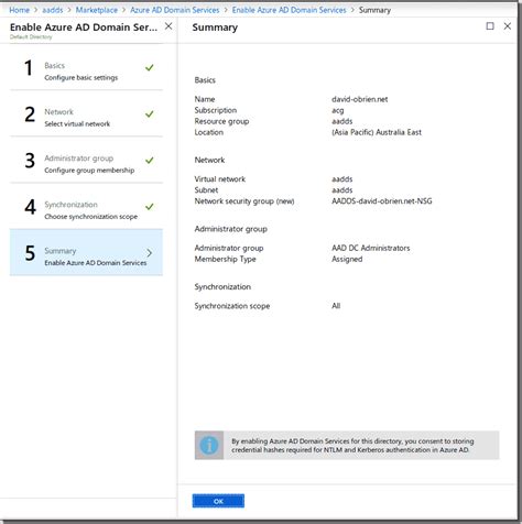 Deploying Azure Active Directory Domain Services 4sysops
