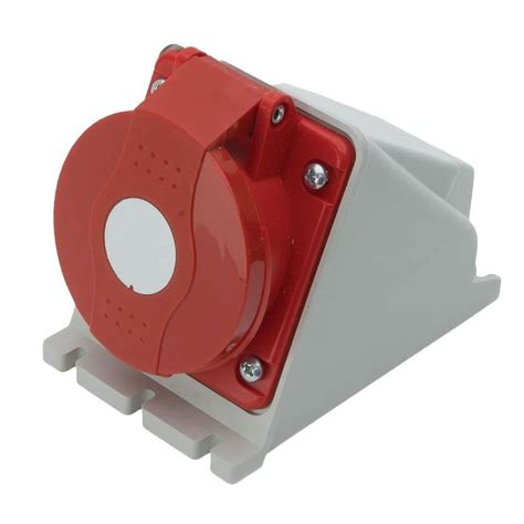 Lewden Pm16 545 16a 415v 4 Pin Surface Angled Socket Consumer Unit World