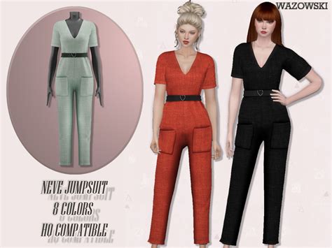 The Sims Resource Neve Jumpsuit
