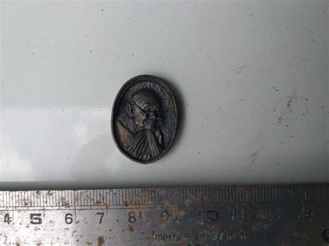 เหรียญหลวงปู่บุดดา ถวโร วัดกลางชูศรีเจริญสุข อ บางระจัน จ สิงห์บุรี ของเก่าบรรพบุรุษ Ennxo