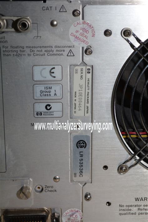 Sale Agilent 4156b Semiconductor Parameter Analyzer Multi Analyzer