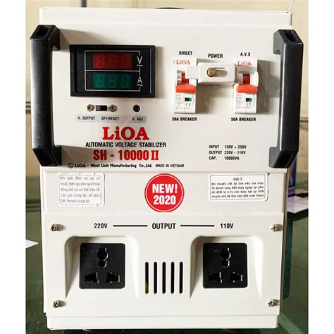Giá Lioa 10kva 10kw 10kg 10 Ký 1pha Sh 10000 Dri 10000 Drii 10000