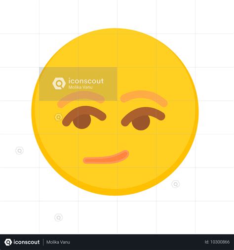 Smirking Face Emoji Animation By Molika Vanu Lottiefiles