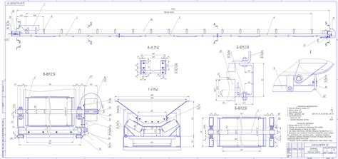 Конвейер ленточный ТЛ 17 5 650 Чертежи 3d Модели Проекты Конвейеры