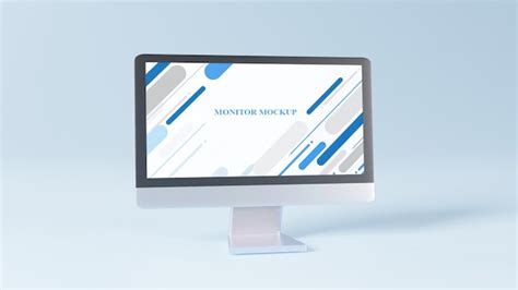 Premium Psd Psd Monitor Mockup