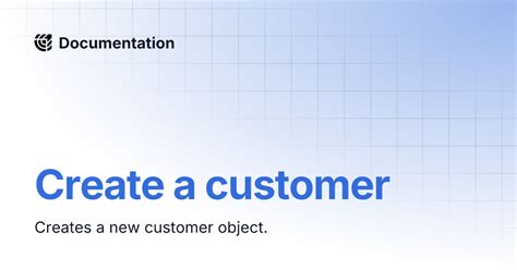 Create A Customer Documentation