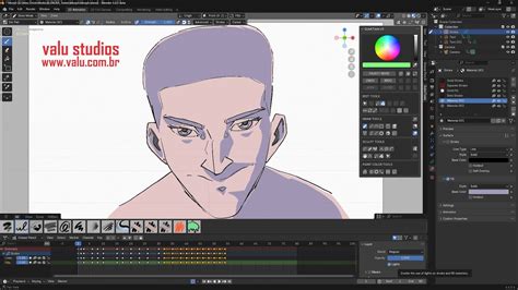 Como Fazer Anime No Blender Batendo Papo Morph Animacao D YouTube