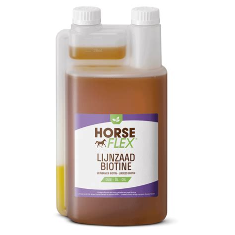 Biotin Oil for horses - HorseFlex - Strong hooves and a healthy coat!