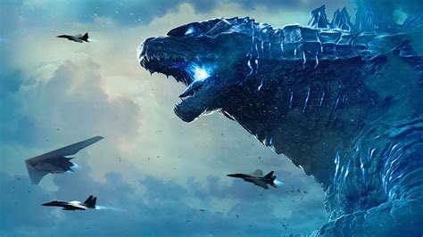 Godzilla 2024 Atomic Breath Tapet